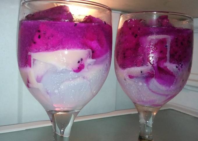 Resep Es merah putih oleh Gy Swandari S - Cookpad