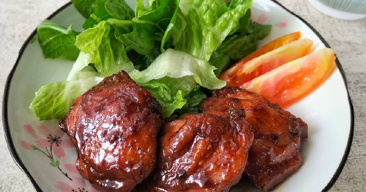 38 resep ayam paha atas teriyaki enak dan mudah - Cookpad