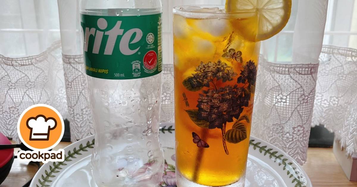 Resipi 👩‍🍳Sprite Lemon Tea oleh Mahadiah - Cookpad