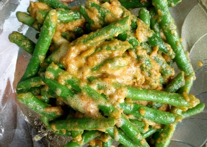 Resep Buncis telur asin oleh yuse liu - Cookpad