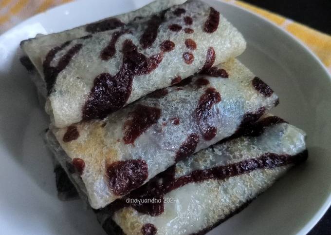 Resep Crepes Vla Pisang Coklat oleh Dina Yuandha - Cookpad