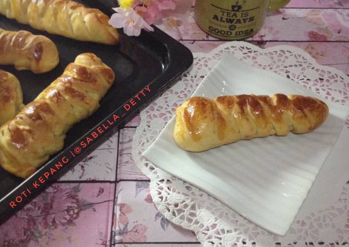 Resep Roti kepang a.k.a roti isian oleh sabella detty - Cookpad