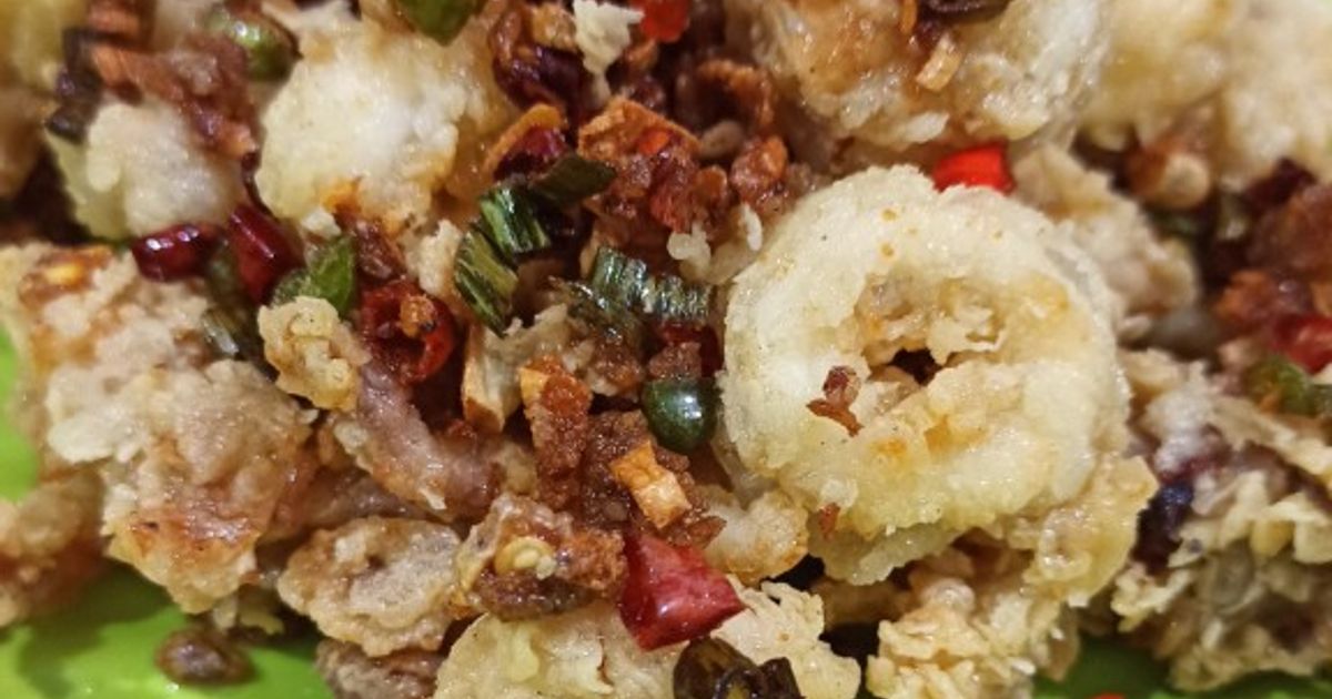 Resep Cumi Cabe Garam oleh azizah rahmawati - Cookpad