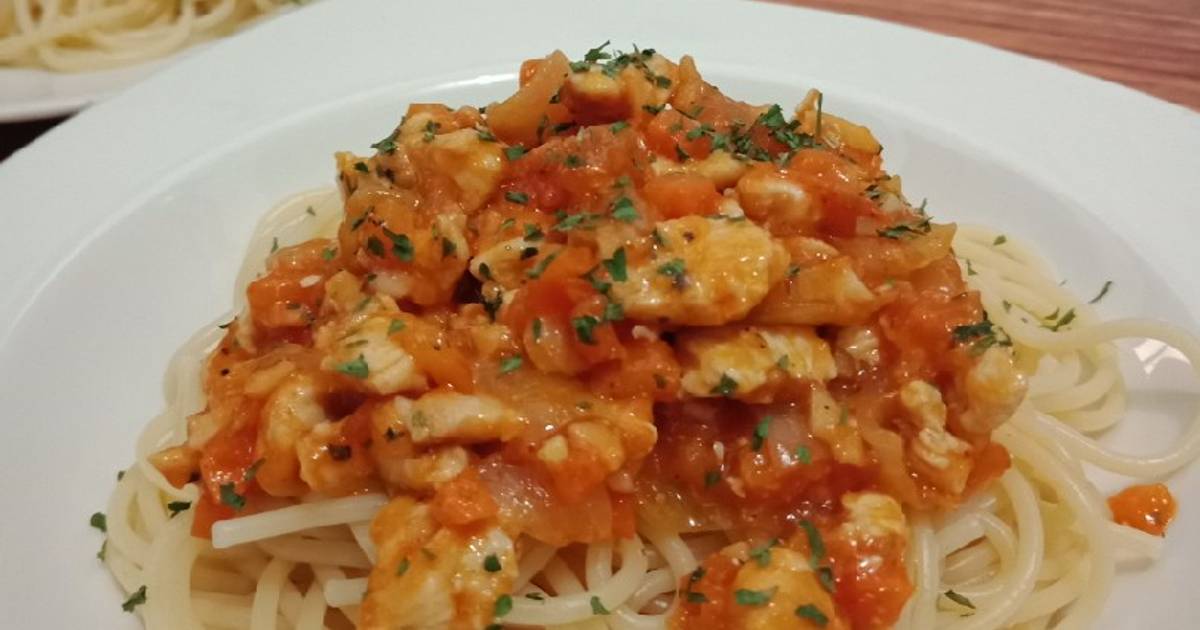 117 resep saos spaghetti bolognese ayam homemade enak dan mudah - Cookpad