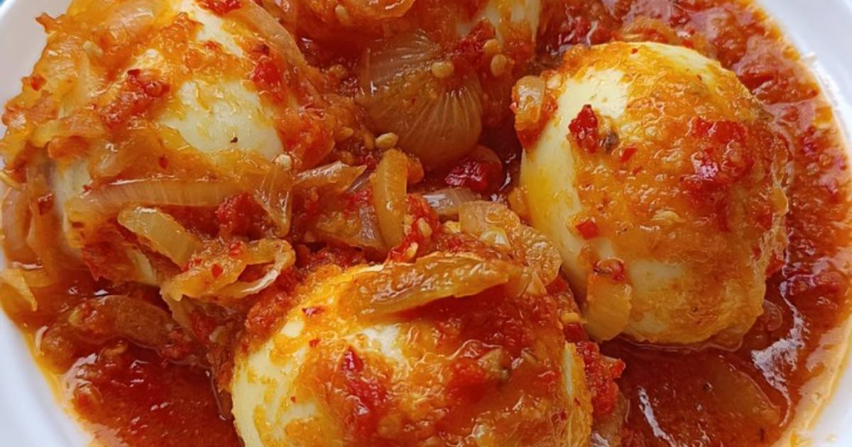 Resep Telur Balado oleh Rima Parwati - Cookpad