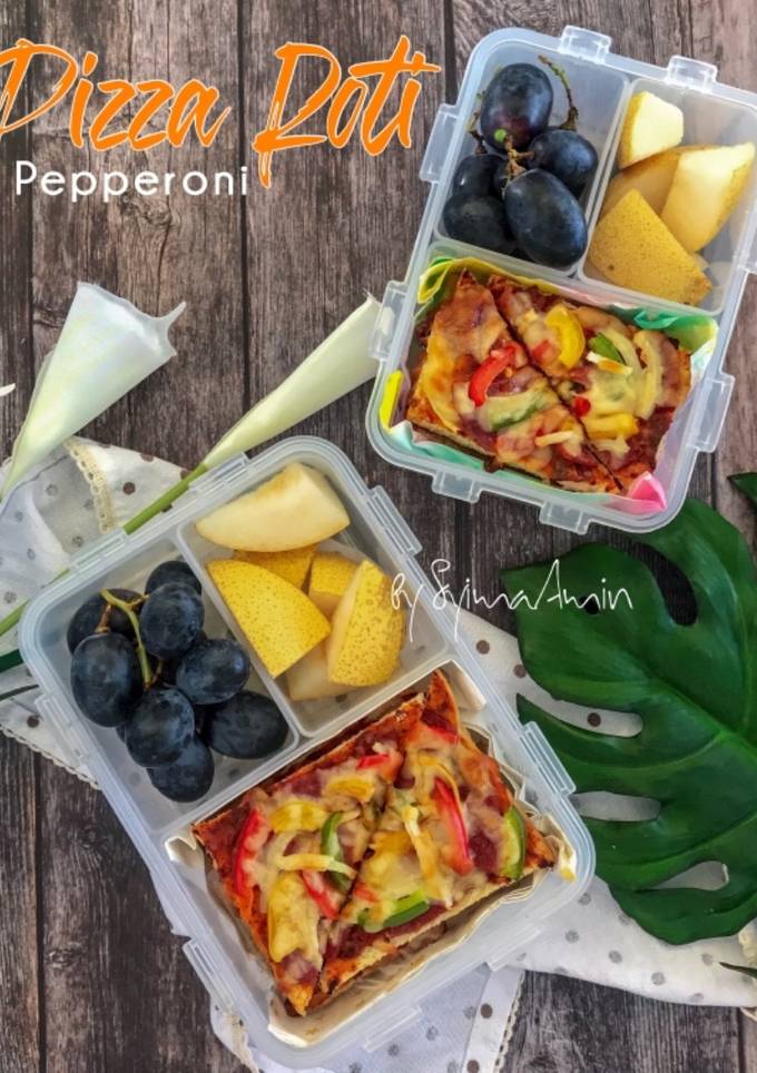 Resipi Pizza Roti oleh Syima Yusof - Cookpad