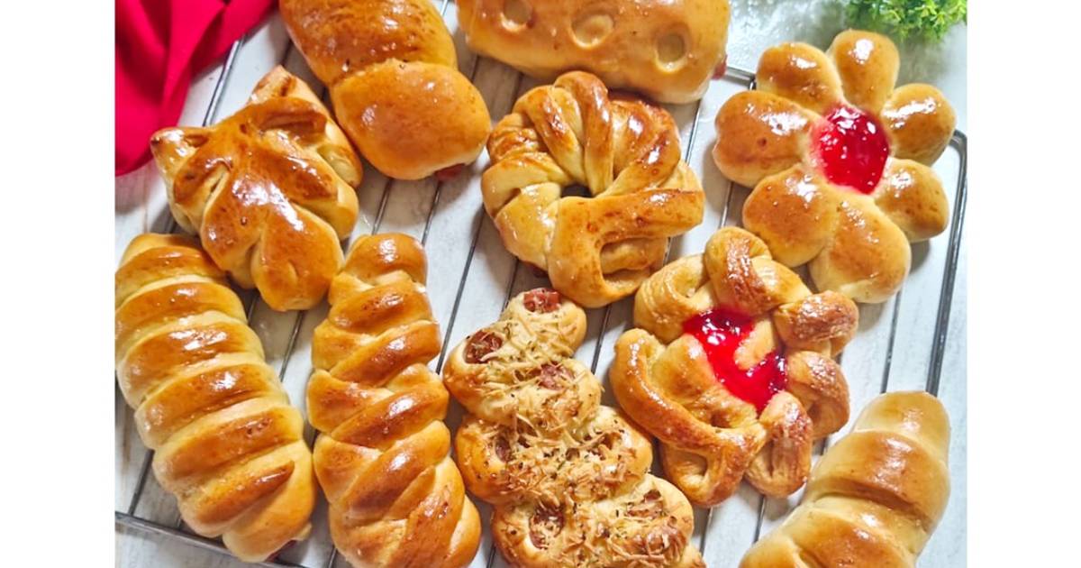 Resep Bentuk Roti Sederhana oleh Dapur ala mama jasmine - Cookpad