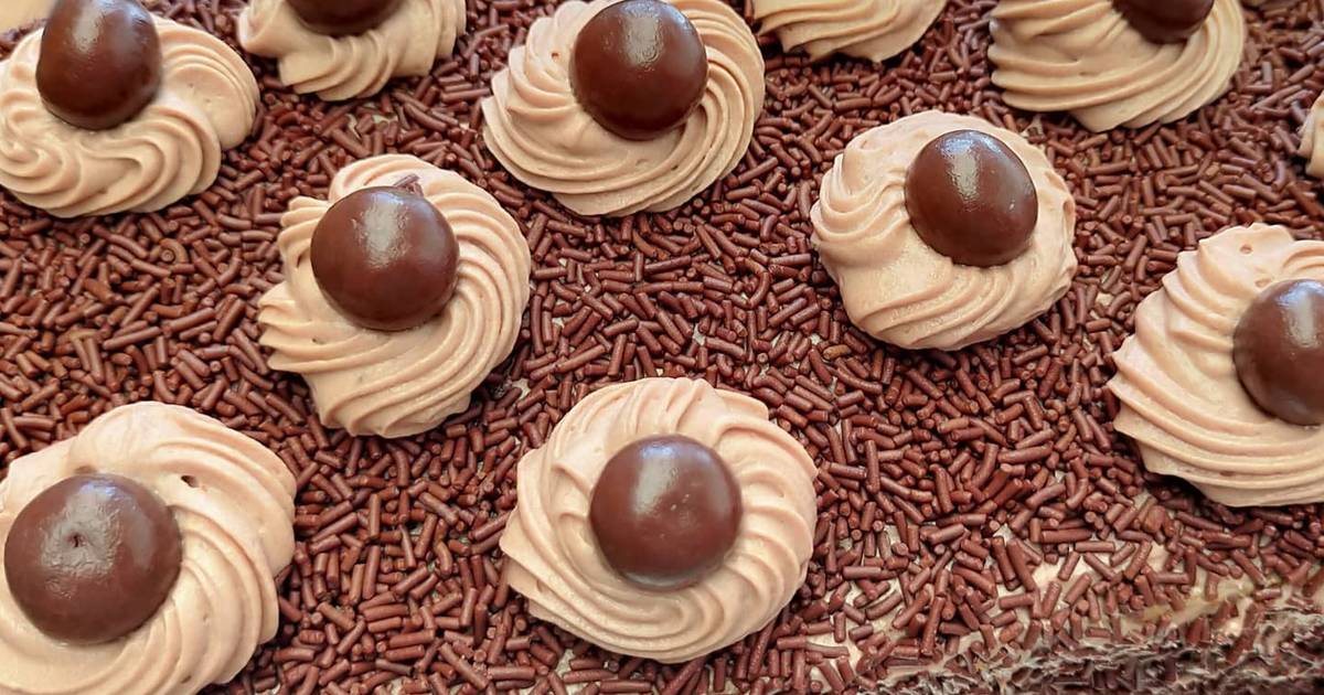 Resep Ice Milo cake oleh Herma Hidayana - Cookpad