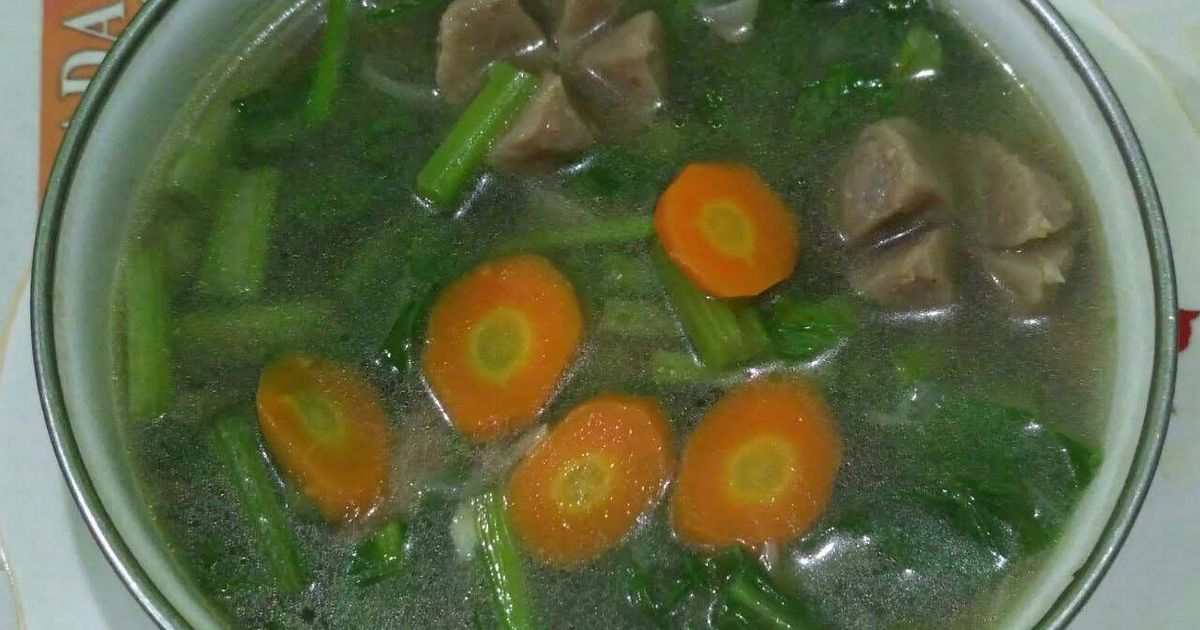 Resep sawi hijau batang rumahan enak dan mudah - Cookpad