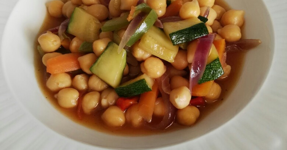 Garbanzos Con Verduras Y Salsa De Soja Receta de hoy_cocina_lisson (Pilar)