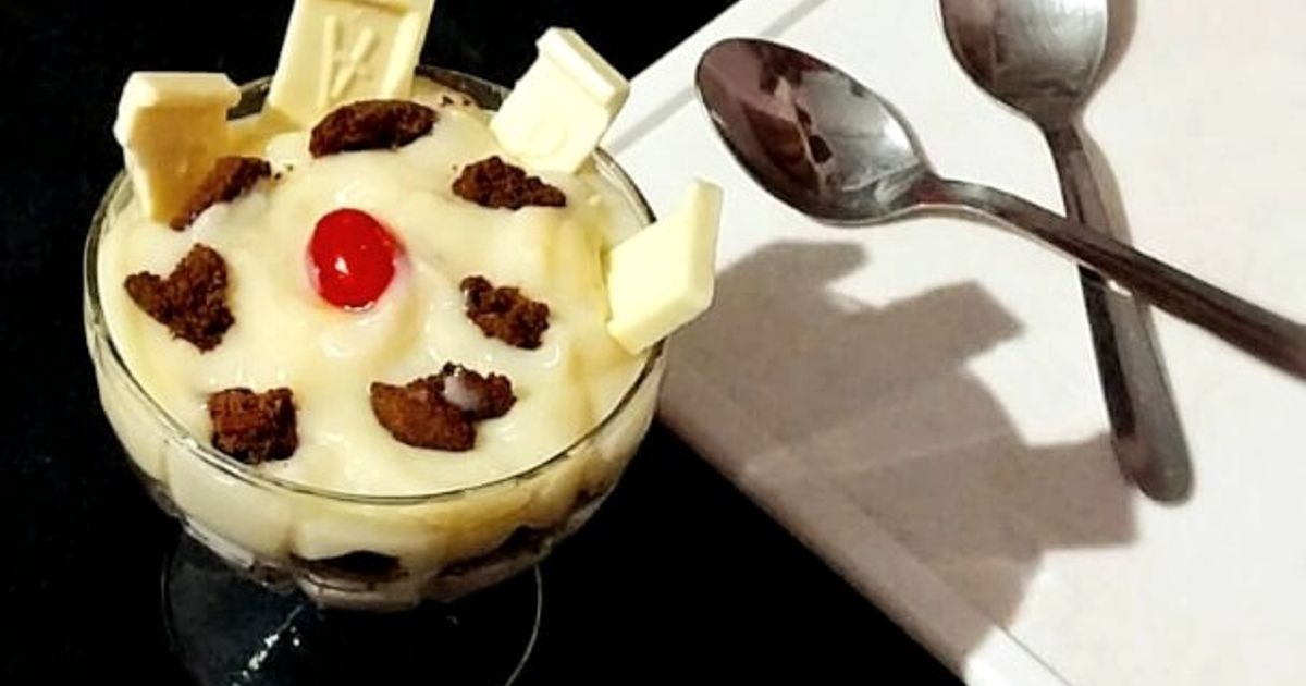 Dark Chocolate Cookies And Milkybar Mousse Recipe by Sanuber Ashrafi ...