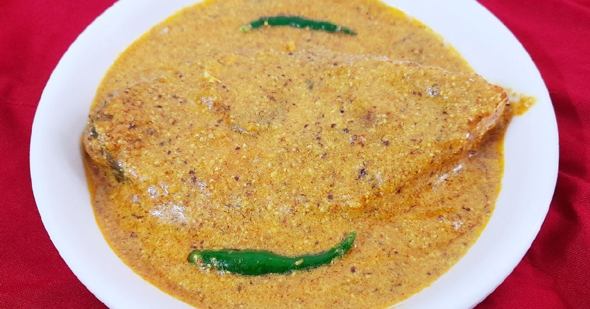 Ratna Sarkar দ্বারা সর্ষে পোস্ত ইলিশ (Sorshe Posto Ilish Recipe In ...