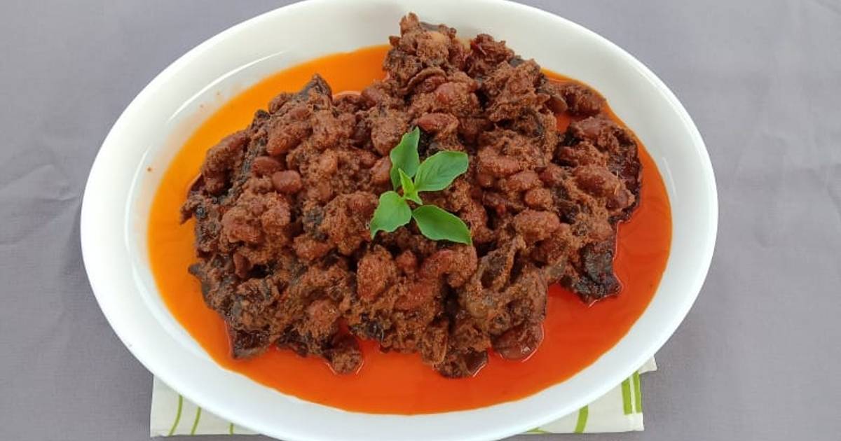 Resep Rendang Jamur Kacang Merah oleh Oktaviani (Bund@ Keyl@) - Cookpad