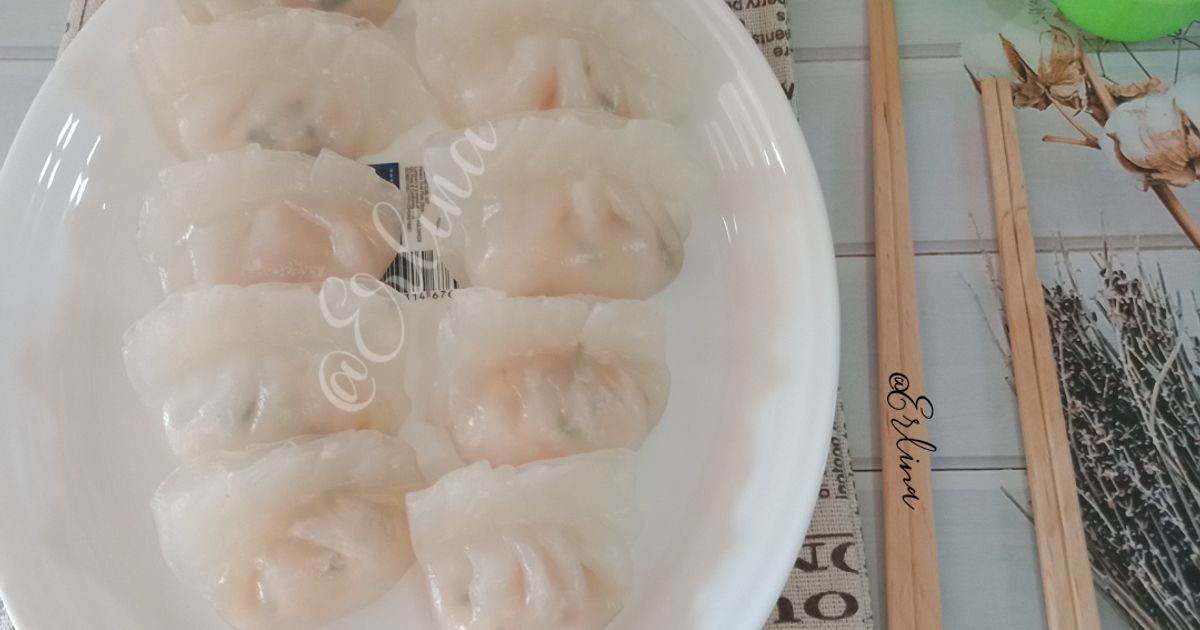 Resep Hakau Isi Udang oleh Erlina - Cookpad