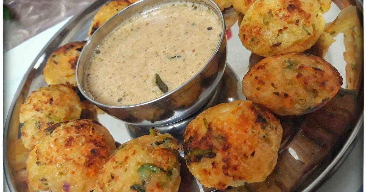 Suji Appe Recipe By Subhadra Arya ...@My Kitchentreasures