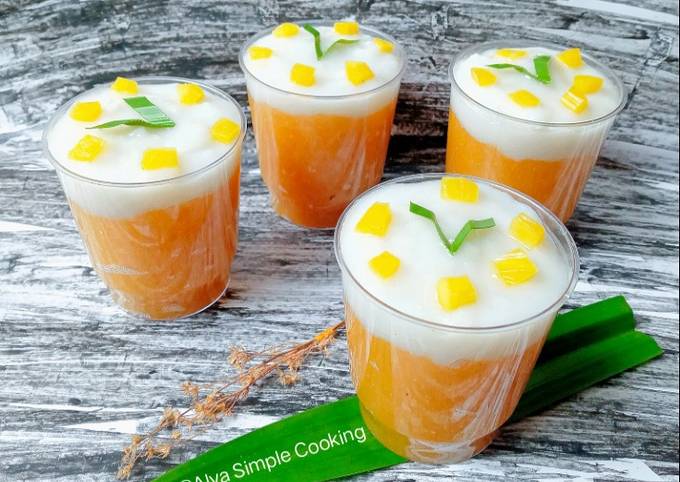 Resep Talam Singkong Gula Merah Lumer oleh Alya Simple Cooking🍳 - Cookpad