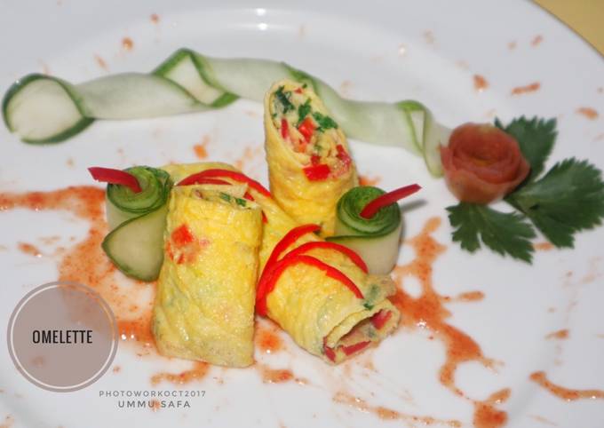Resep Omelette #aop_platingbarengomelette oleh Wuwut Ummu Safa - Cookpad