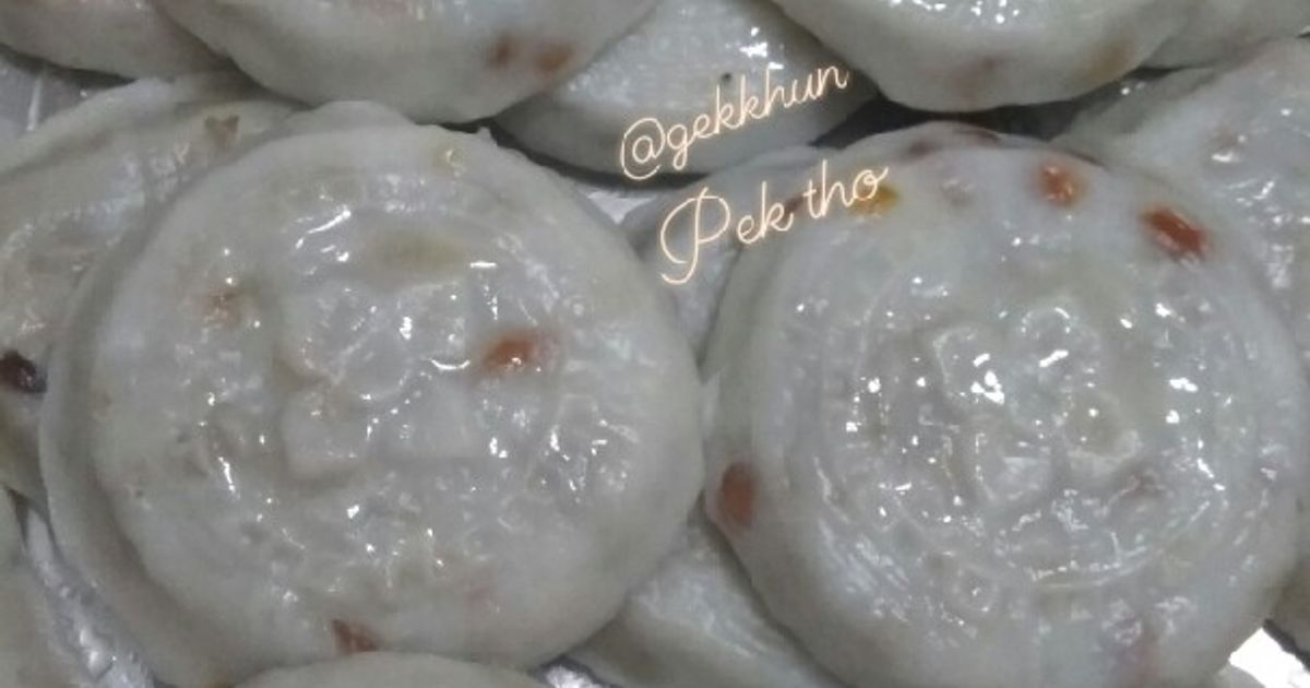 Resep Pek Tho Isi Talas oleh Gek Khun (GK) - Cookpad