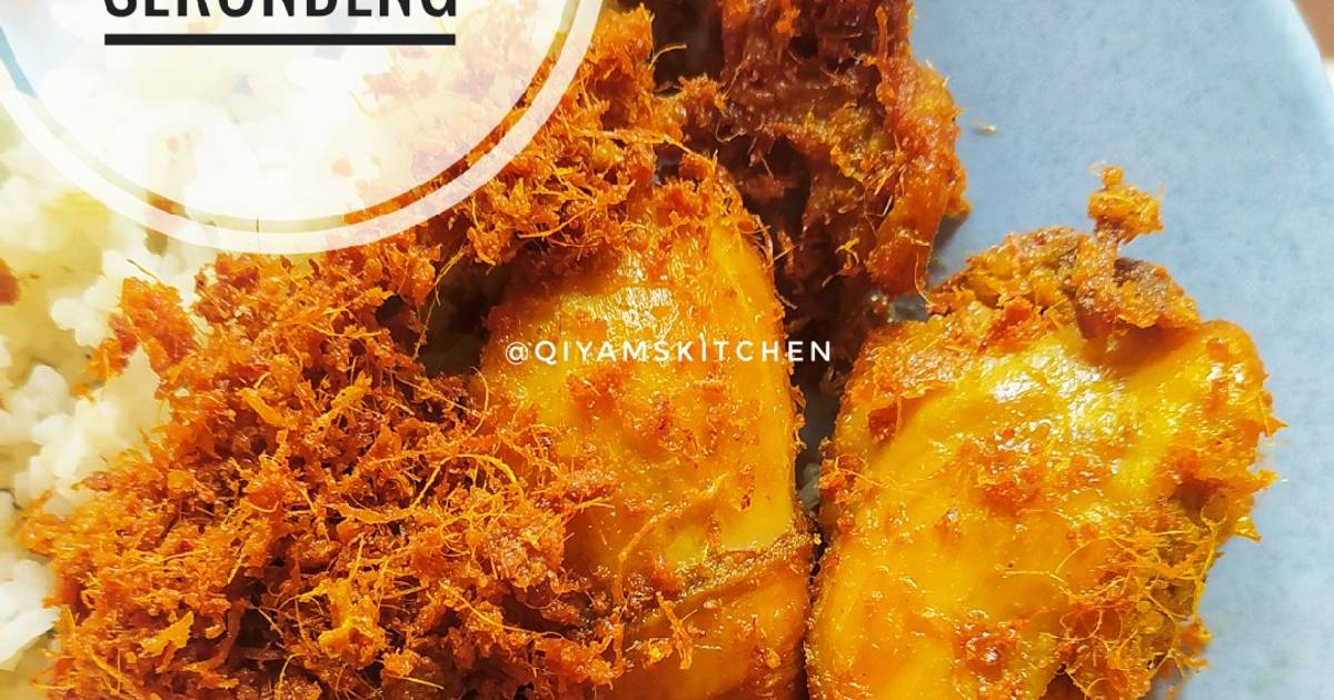 Resep Ayam Goreng Serundeng oleh Ummu Bilqis - Cookpad