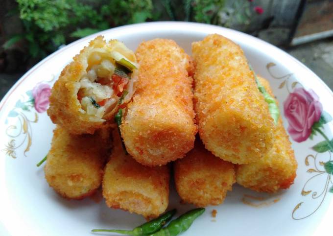 Resep Risol Ragut Ayam/Sapi oleh Cut Aldila T.Is - Cookpad