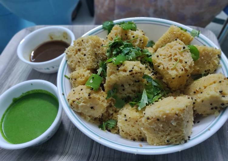 Mix Dal Dhokla Recipe By Sudha Bora Cookpad