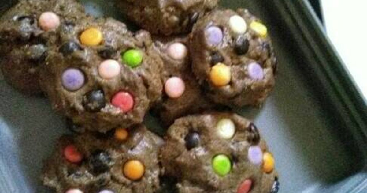 Resep Chocochips Cookies Warnawarni Teflon oleh Afifah Fadlil Ula - Cookpad
