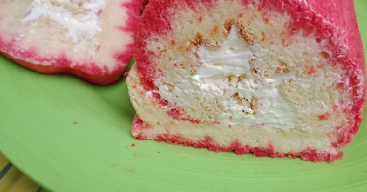 Resep Hurricane Swiss Roll Cake oleh Rini Rizky - Cookpad