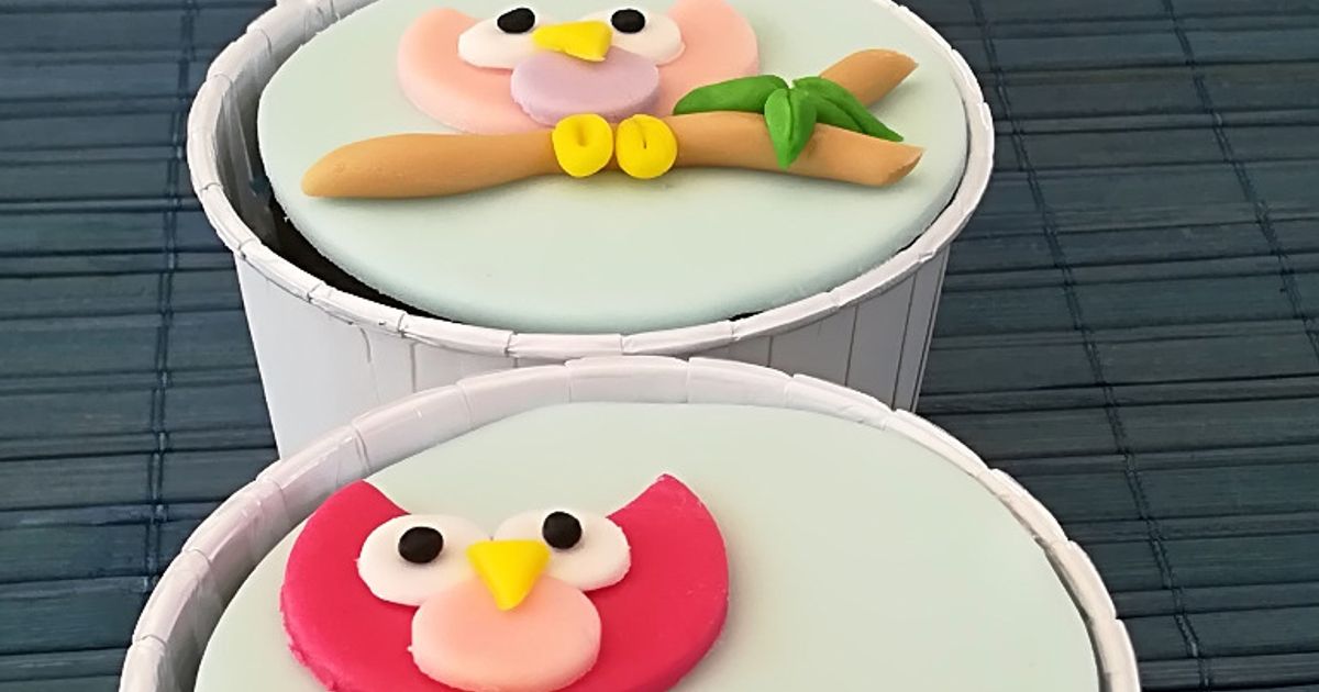 Cupcakes Mini κουκουβάγιες! Συνταγή από τον/την Maria Mas - Cookpad