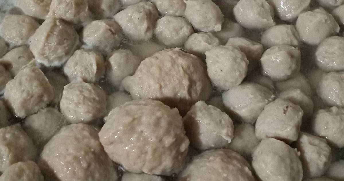 Resep Pentol bakso sapi kenyal oleh Rika ayu _ Dapur Mama - Cookpad