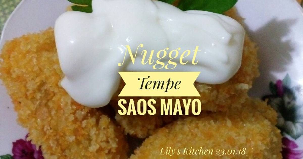 Resep Nugget Tempe Saos Mayo oleh 🍃Maria Feronika🍃 - Cookpad
