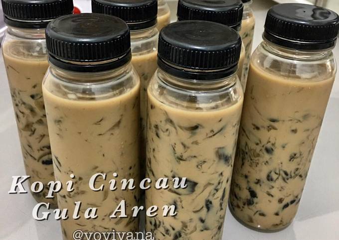 Resep Kopi Cincau Gula Aren oleh yovi yana - Cookpad