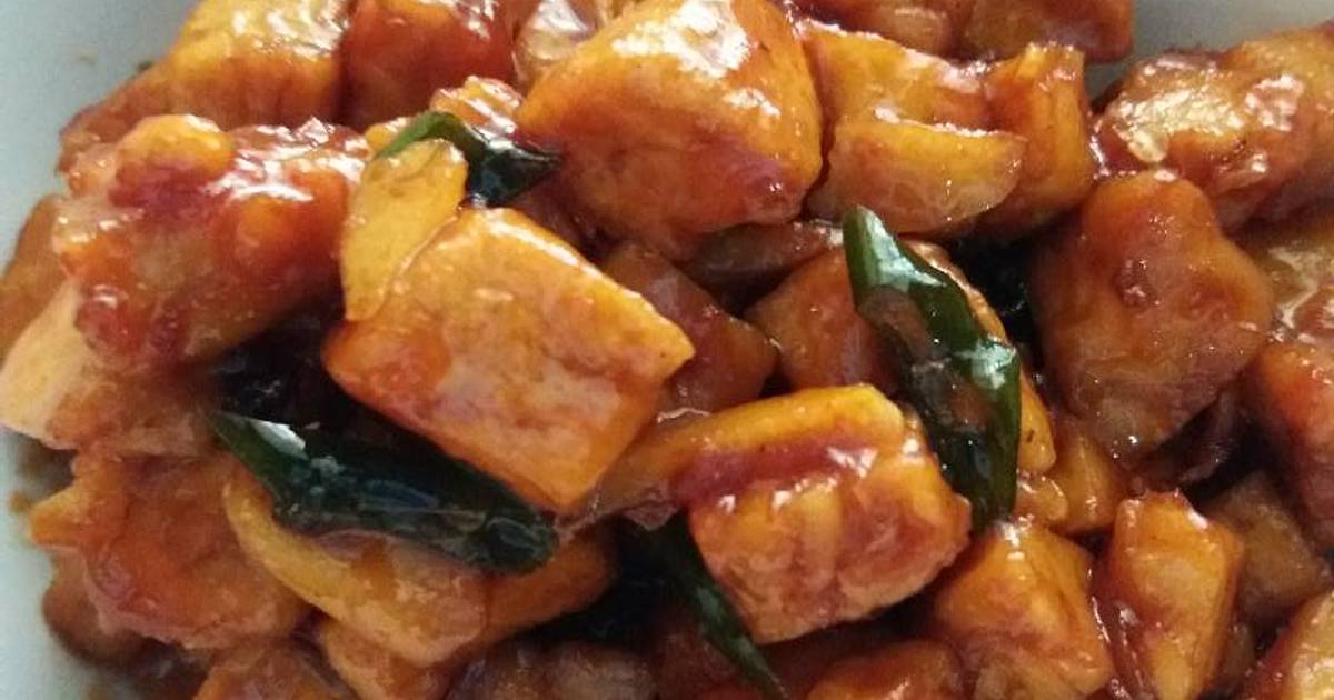 7 resep tempe kecap potong dadu ala mama enak dan mudah - Cookpad