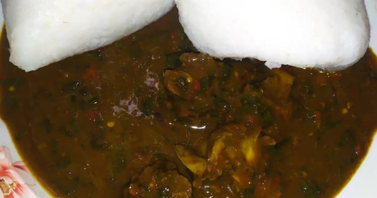 Tuwon Shinkafa Miyar Ogbono girki daga Meenarh kitchen nd more - Cookpad