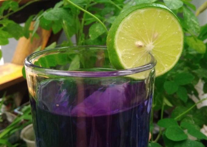 Resep Teh Bunga Telang oleh Dapur Ummi Rafa - Cookpad