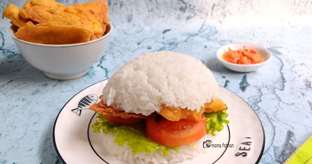 2.140 resep burger telur enak dan mudah - Cookpad