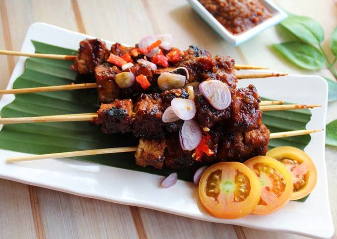 Resep Sate kere "sate tempe" oleh Dapure Icha - Cookpad