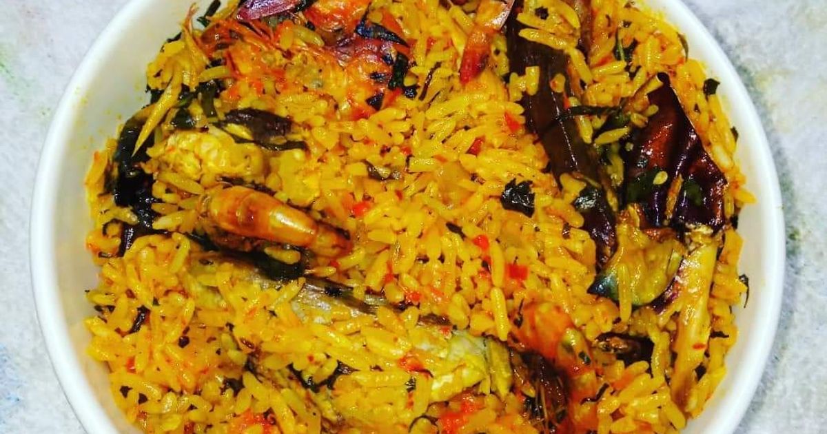 Palm Oil Rice Recipe by Emryson's Kitchen - Cookpad