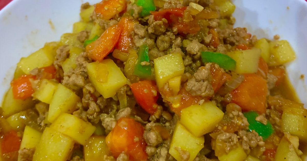 Resep Semur Daging Sapi Giling Dan Kentang oleh Rebecca - Cookpad