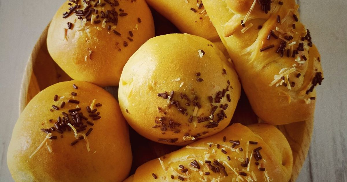 Resep Roti Isi Coklat Keju Homemade oleh Adila Kitchen - Cookpad