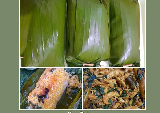 Resep Nasi Bakar Ayam Suir Kemangi Oleh Desi Cipung Cookpad