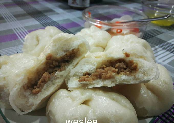 Resep Bakpao ayam (tepung pao blue key) oleh EL - Cookpad