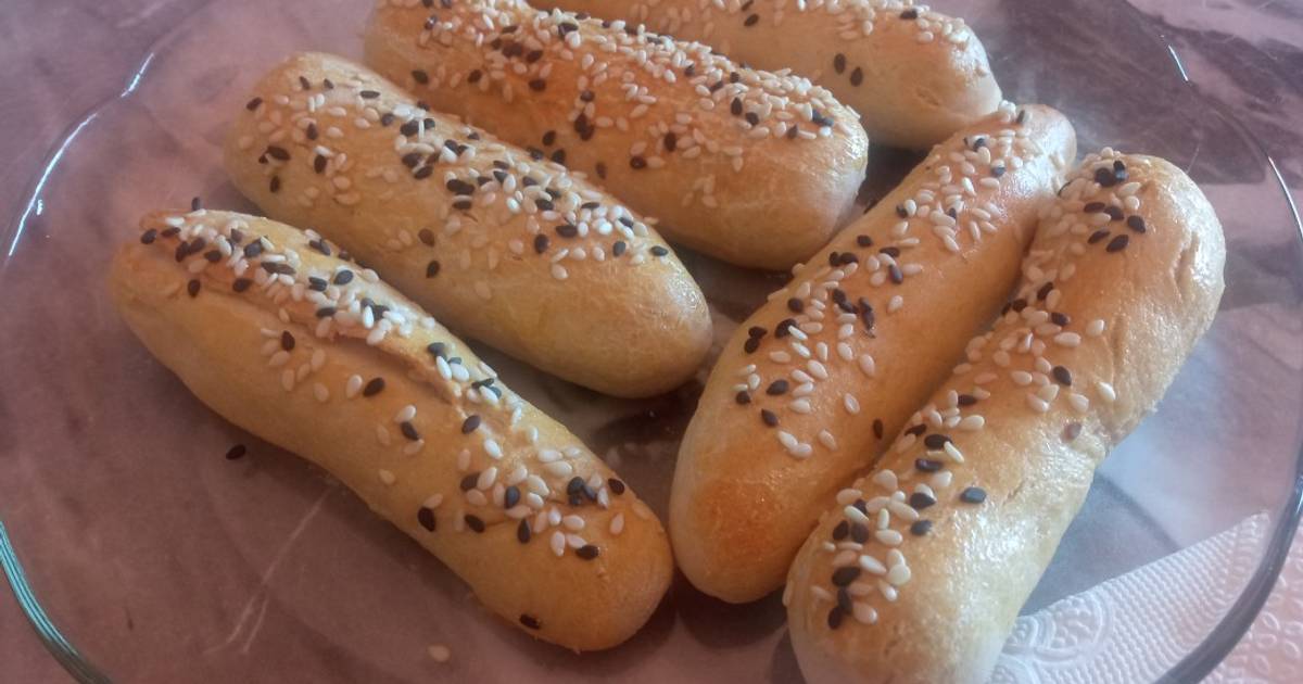 Palitos de pan con sésamo Receta de Betsabé Irene Valor Cásseres- Cookpad