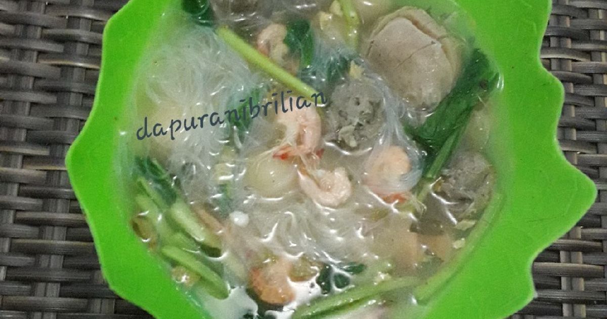 Resep Baso Komplit Batita Simpel oleh Ani Brilian - Cookpad