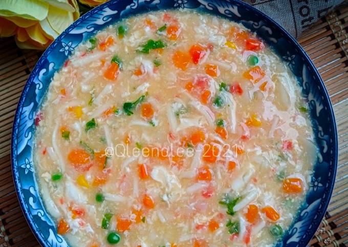 Resipi Sup Isi Ketam Marbeless oleh Leeina Qaliena - Cookpad