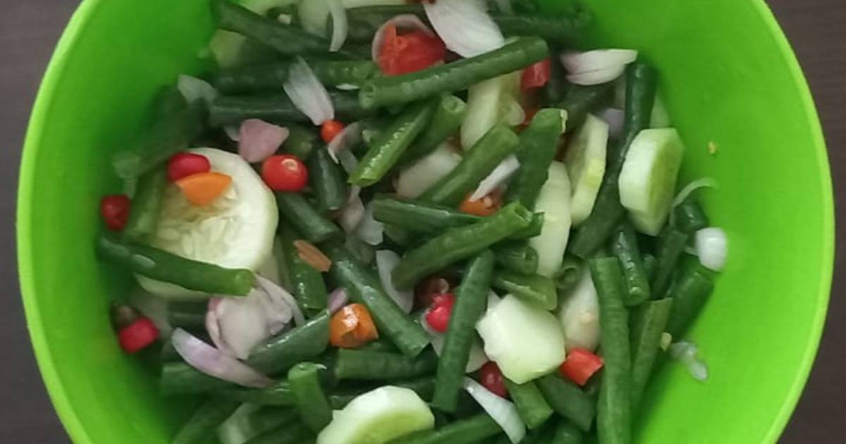 Resep Anyang kacang timun segar (tanpa kelapa parut) oleh D'Pulche D ...