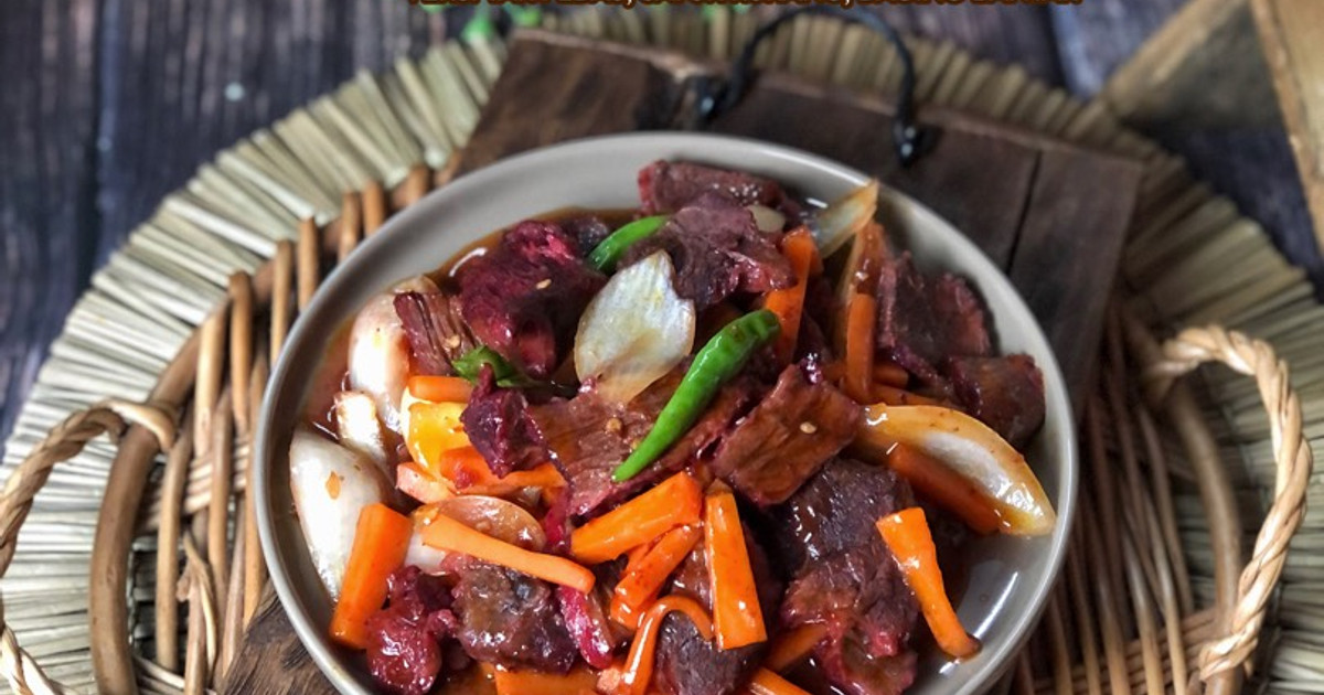 Resipi Daging Masak Merah Ala Kedai Thai oleh Salina Jalaludin - Cookpad