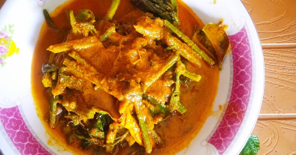 Resep Gulai pucuk labu oleh Yuni Kurniasih, - Cookpad