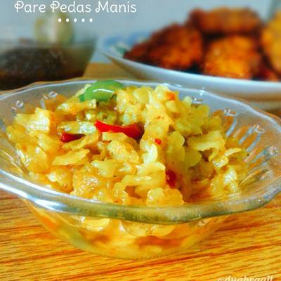 Resep Pare Pedas Manis oleh Dyah Ragil - Cookpad
