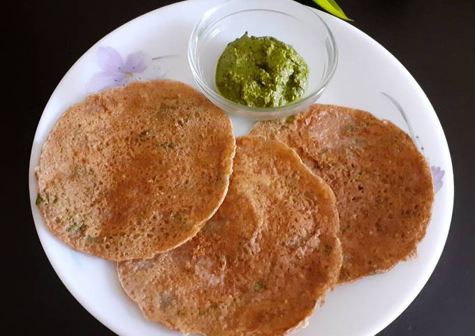 Ragi Spinach Chilla Recipe by Jasmin Motta _ #BeingMotta - Cookpad