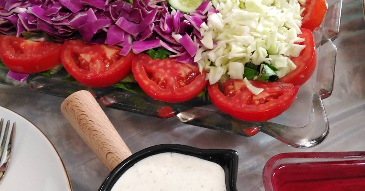 طرز تهیه سالاد فصل خوشمزه ساده و خوشمزه توسط مامان فرهان کوکپد